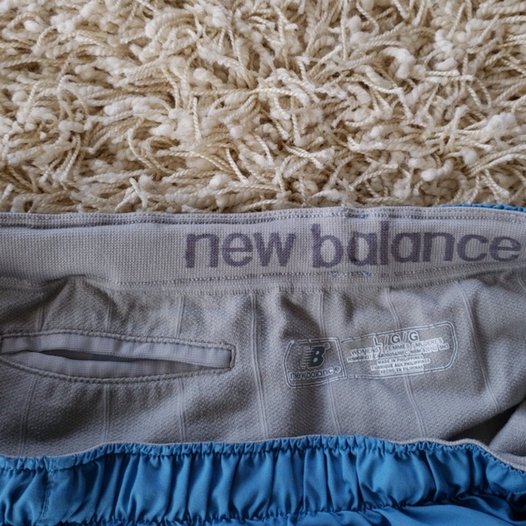 New Balance | Shorts | New Balance Light Blue Running Shorts | Poshmark